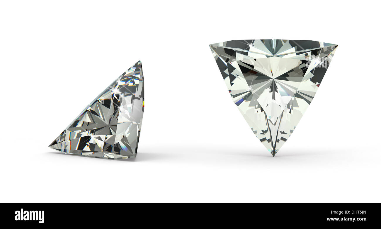 Trilliant cut gem hi-res stock photography and images - Alamy