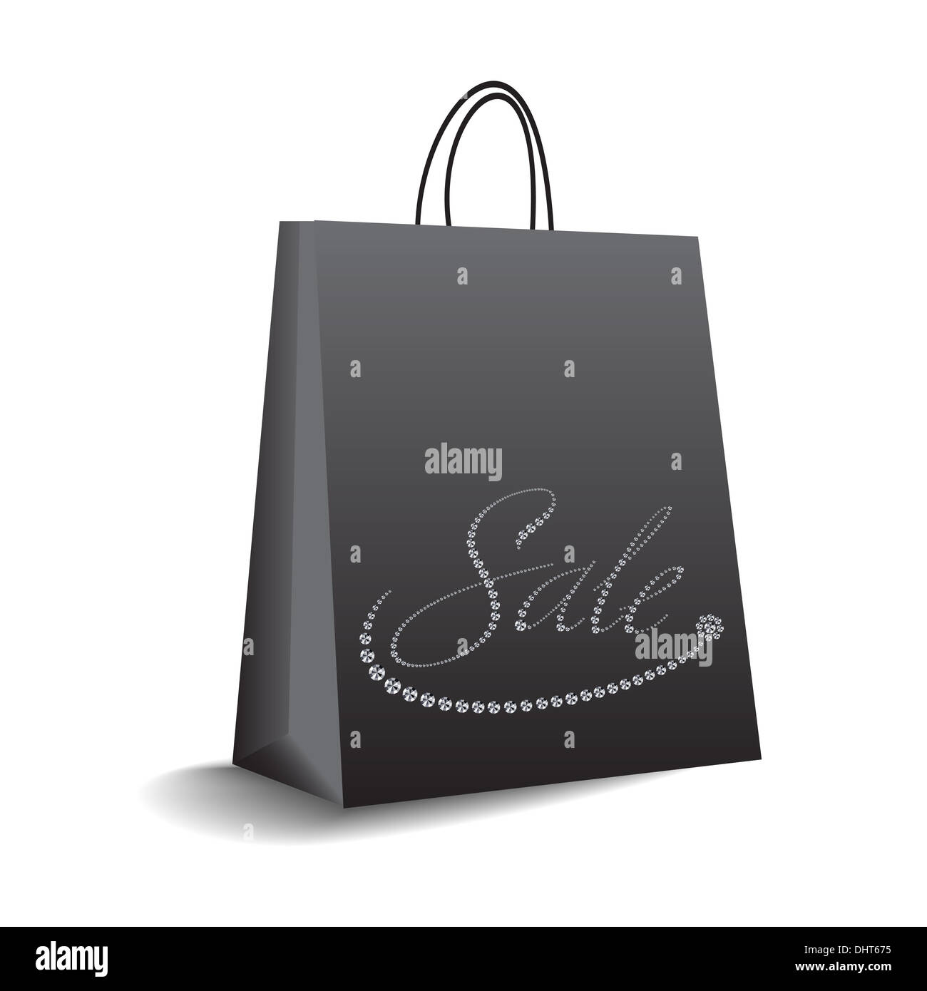 shopping bag in vector format Stock Photo - Alamy