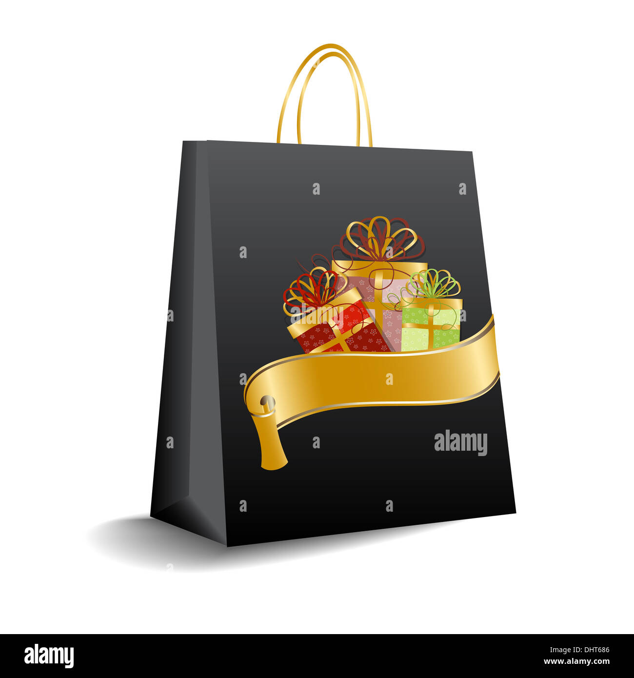 shopping bag in vector format Stock Photo - Alamy
