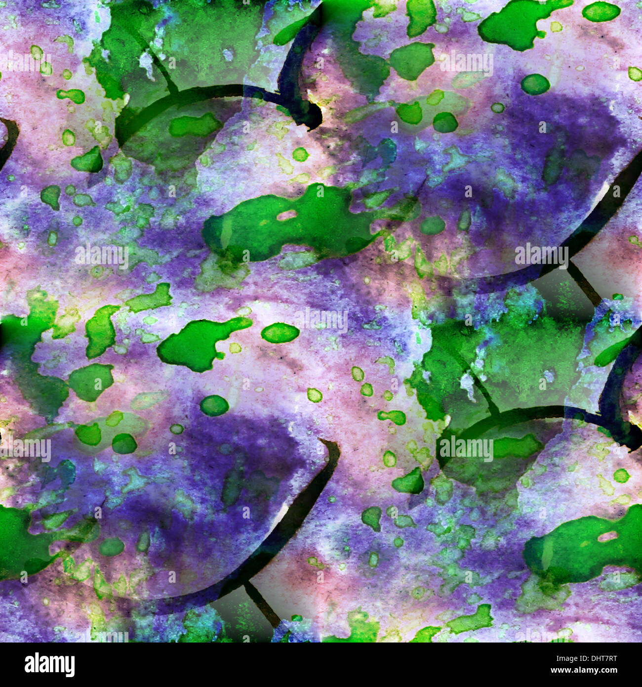 design purple, green seamless texture watercolor background abstract ...