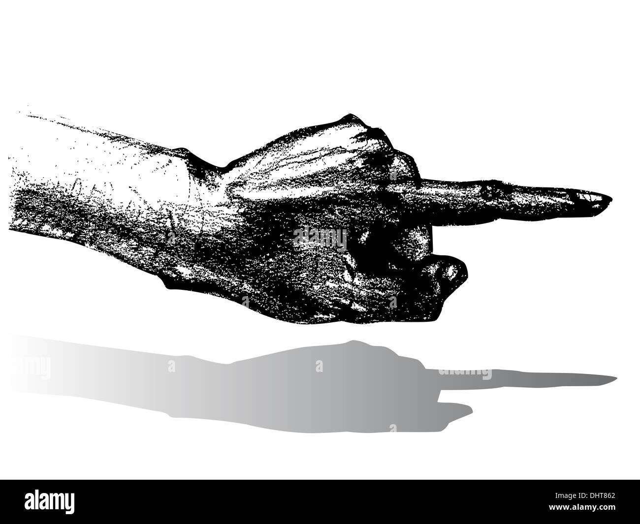 Hand study sketch Cut Out Stock Images & Pictures - Alamy