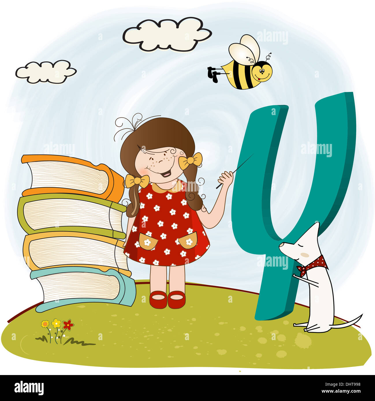 Children alphabet letters y hi-res stock photography and images - Alamy