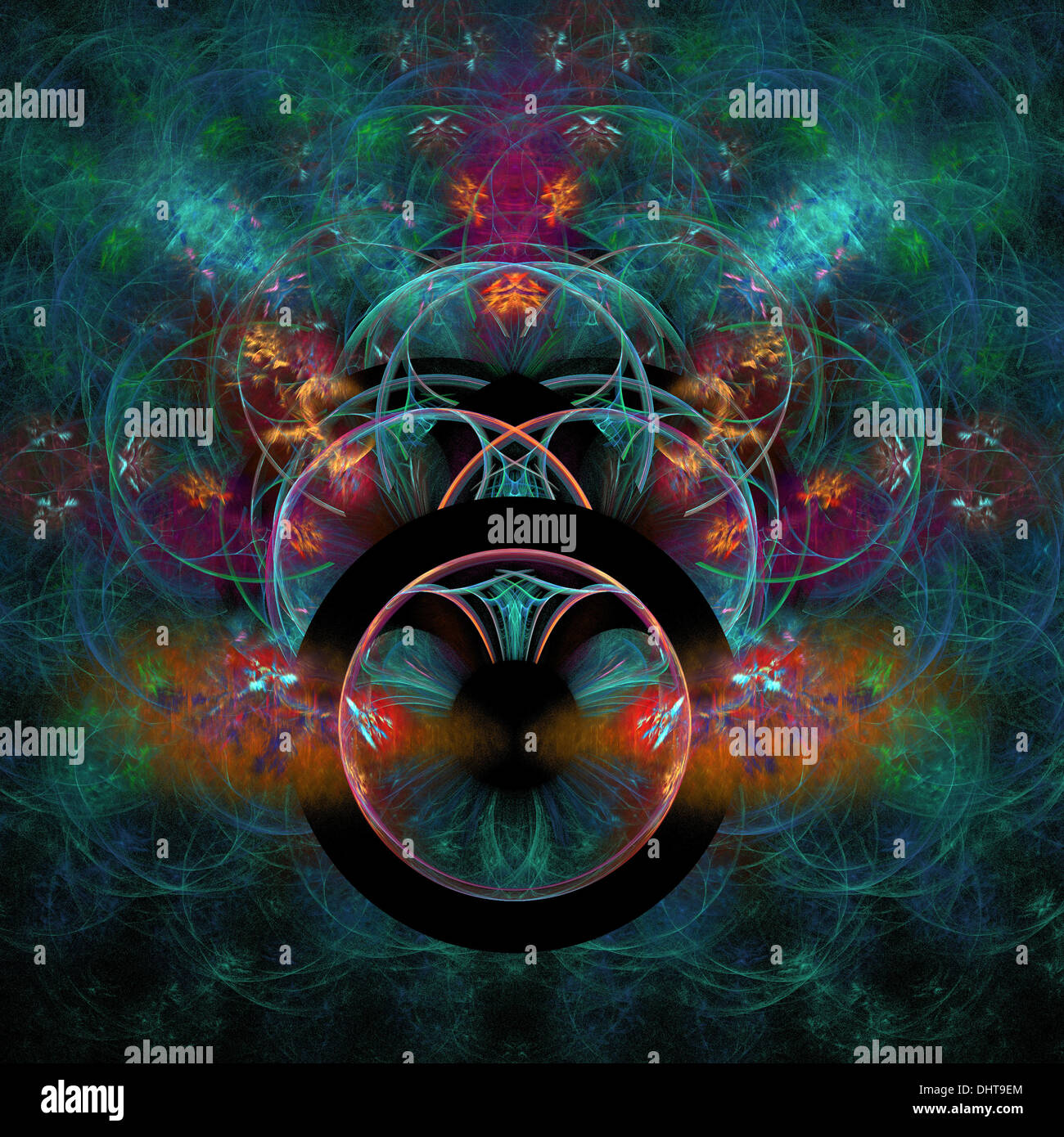 fantastic wall picture Stock Photo - Alamy