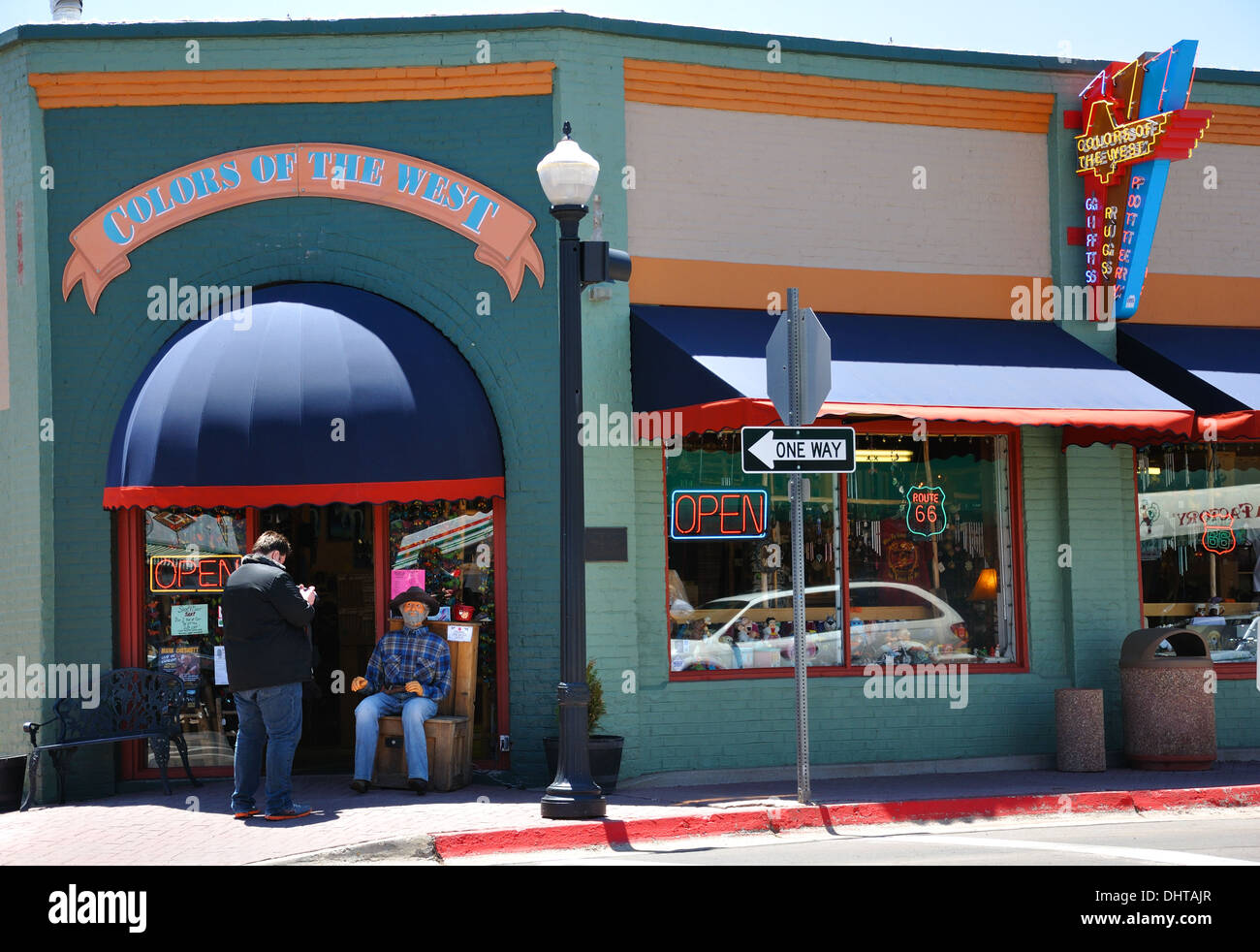 Williams, an old historic Route 66 town in Arizona, USA - a tourist ...