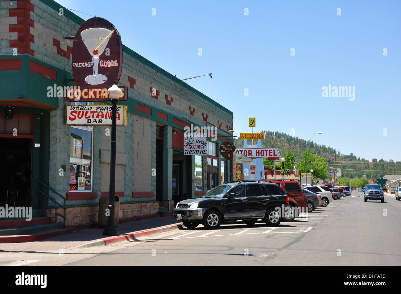 Williams, an old historic Route 66 town in Arizona, USA Stock Photo - Alamy