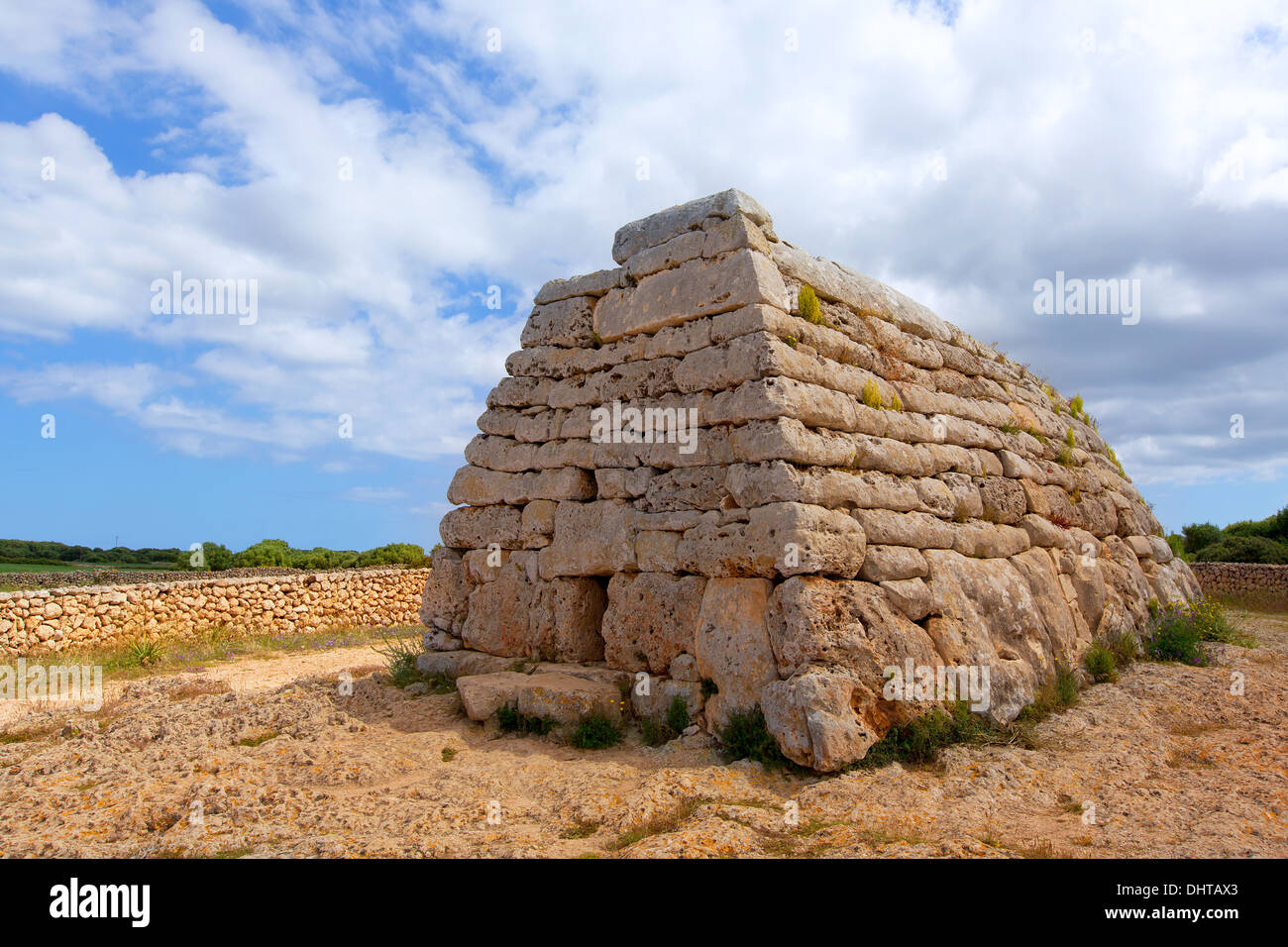 Menorca Ciutadella Naveta des Tudons megalithic chamber tomb In ...