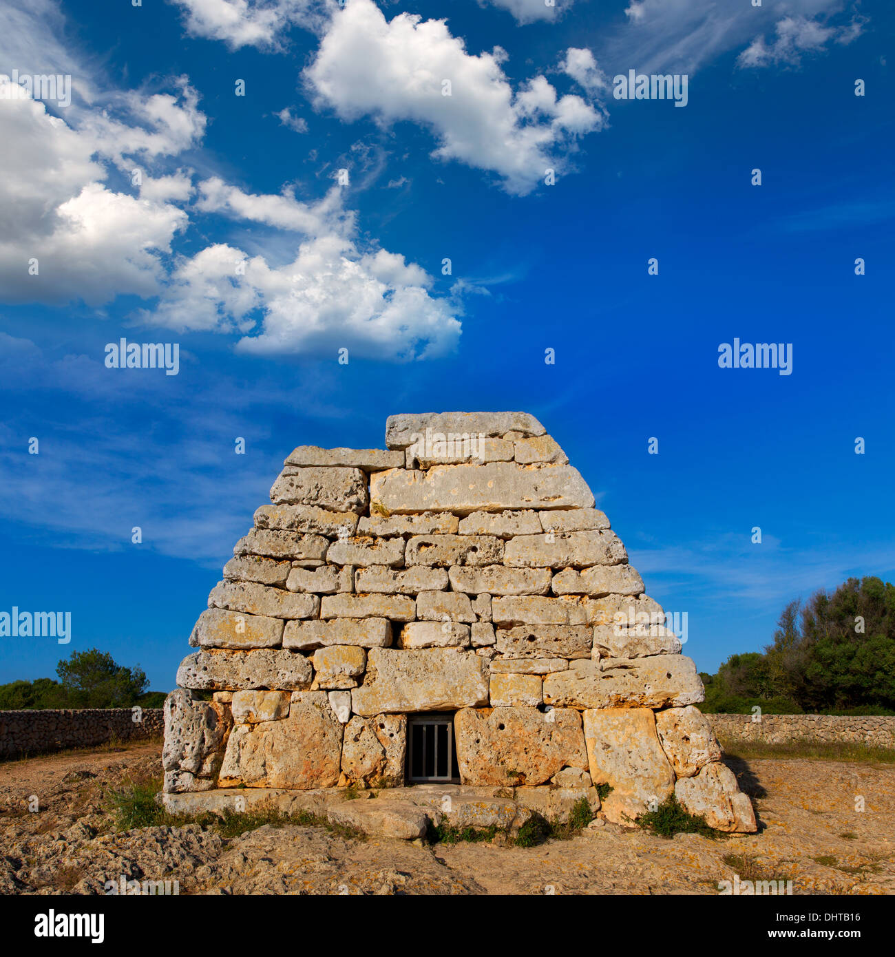Menorca Ciutadella Naveta des Tudons megalithic chamber tomb In ...