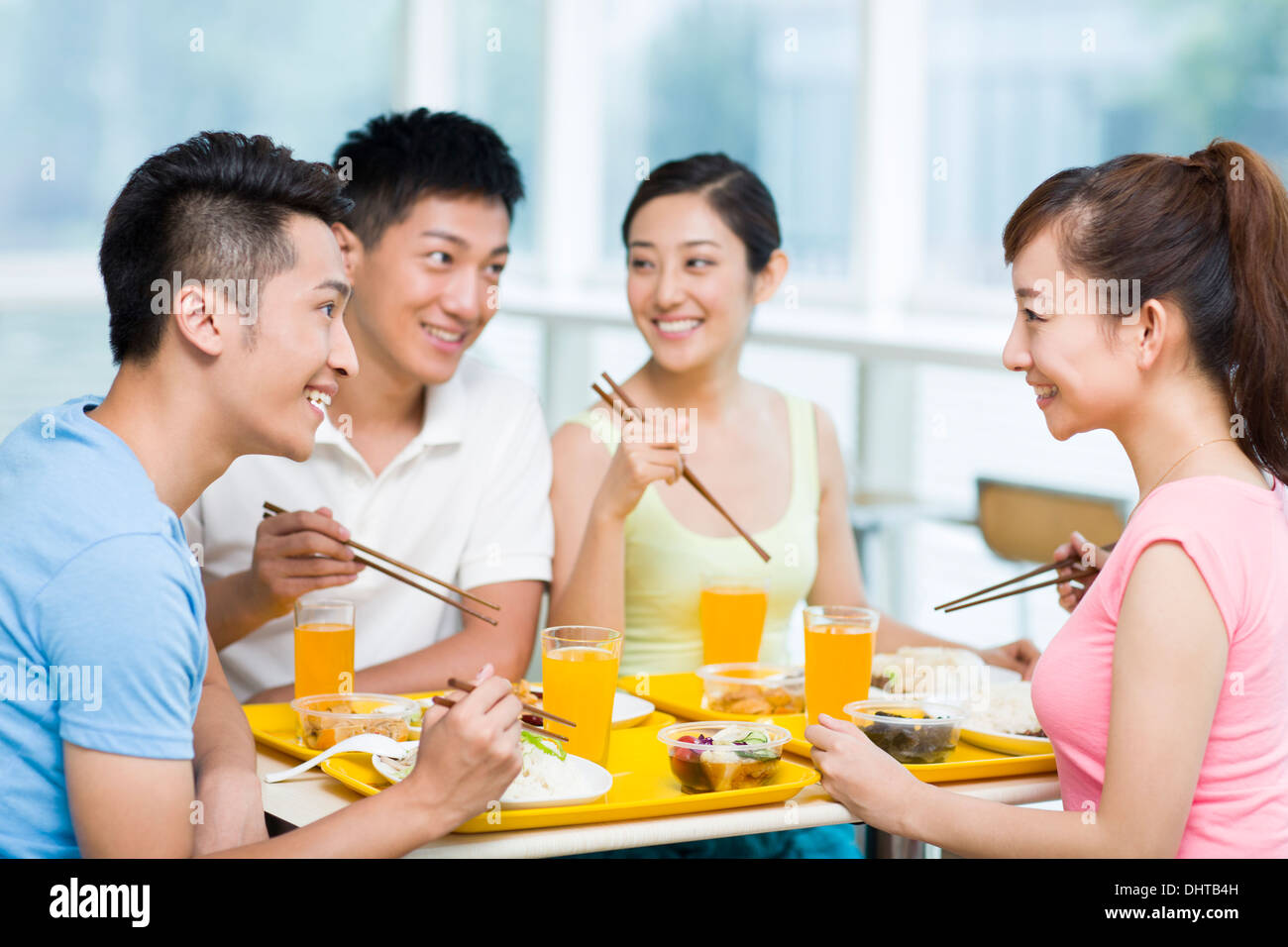 Adults having dinner party hi-res stock photography and images - Alamy