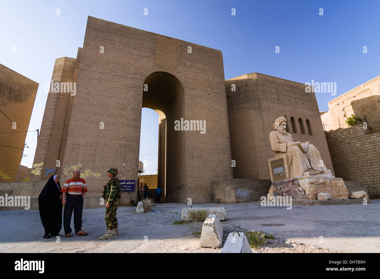 Citadel gate erbil hi-res stock photography and images - Alamy