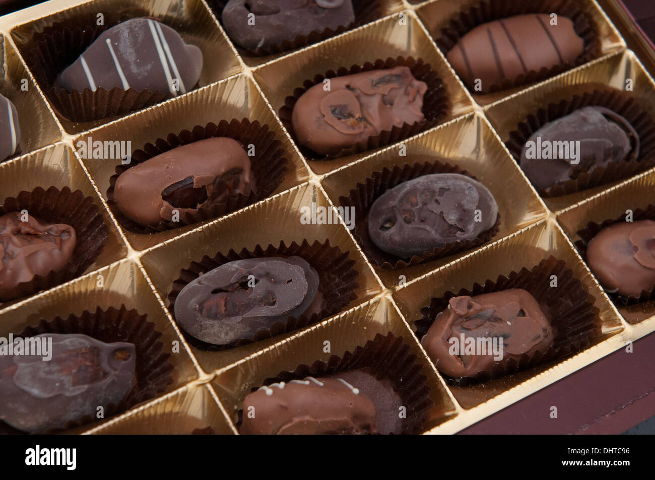 fresh milk chocolate packed for delivery Stock Photo - Alamy