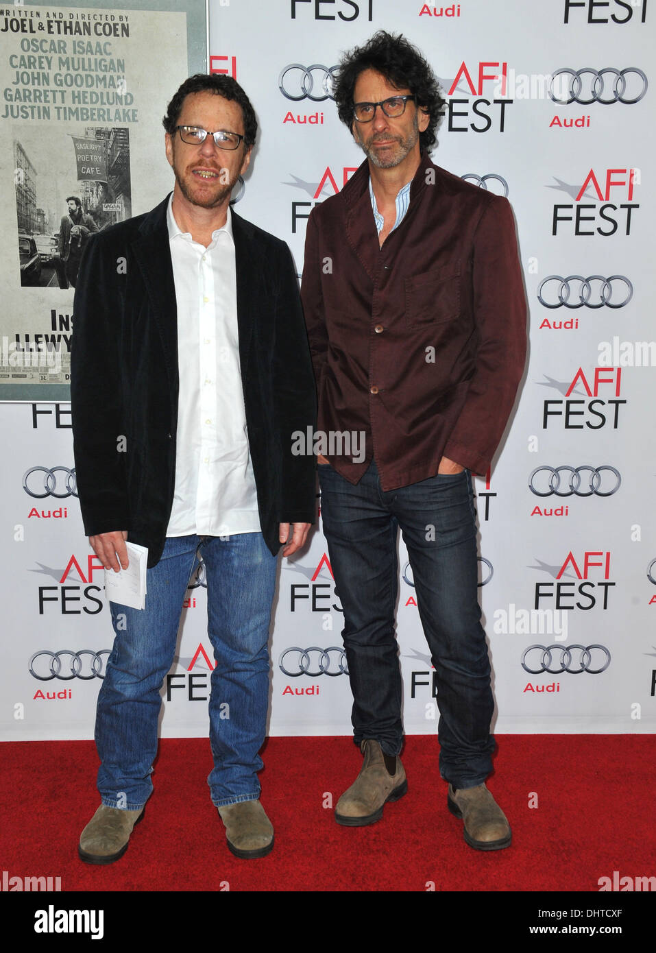 Los Angeles, California, USA. 14th Nov, 2013. Ethan Cohen, Joel Cohen ...