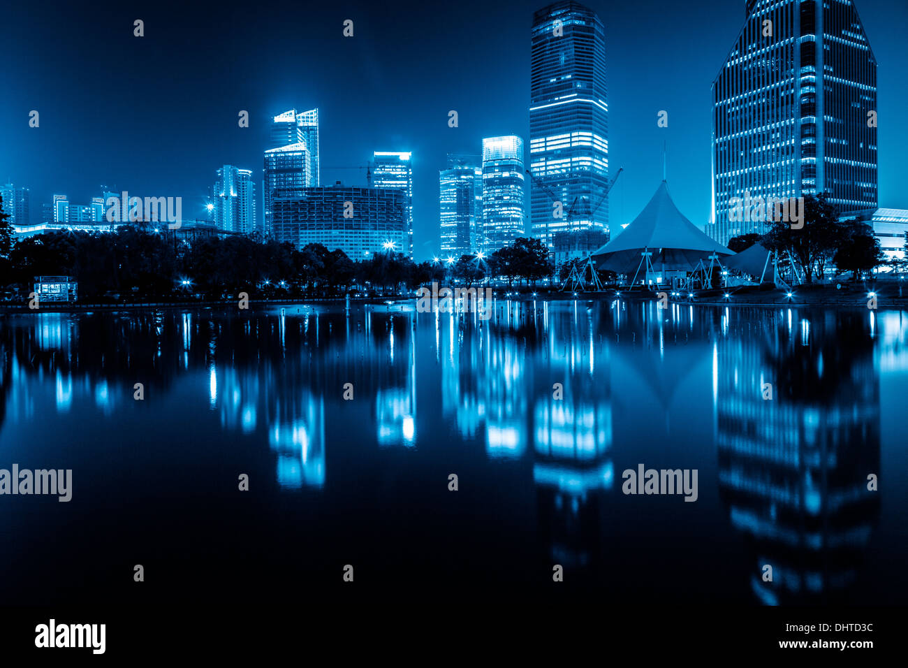 night view of shanghai Stock Photo - Alamy