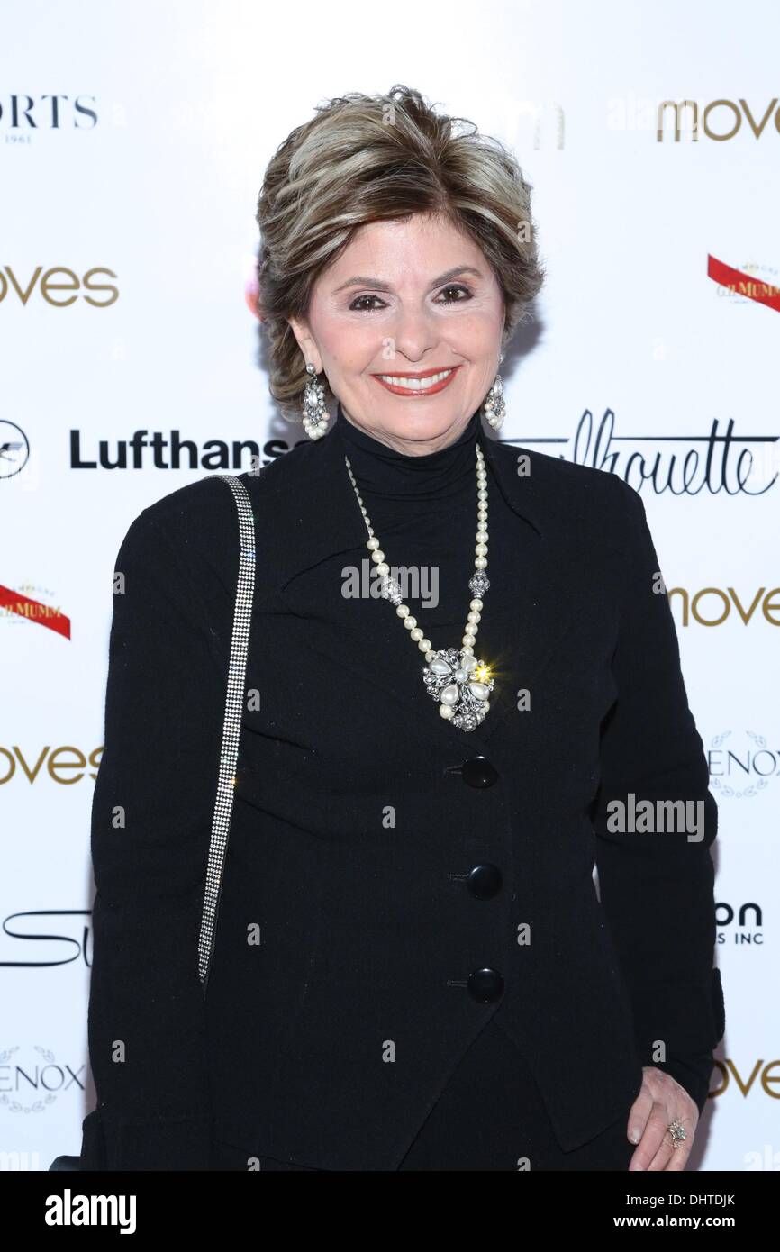 New York, NY, USA. 14th Nov, 2013. Gloria Allred at arrivals for Moves ...