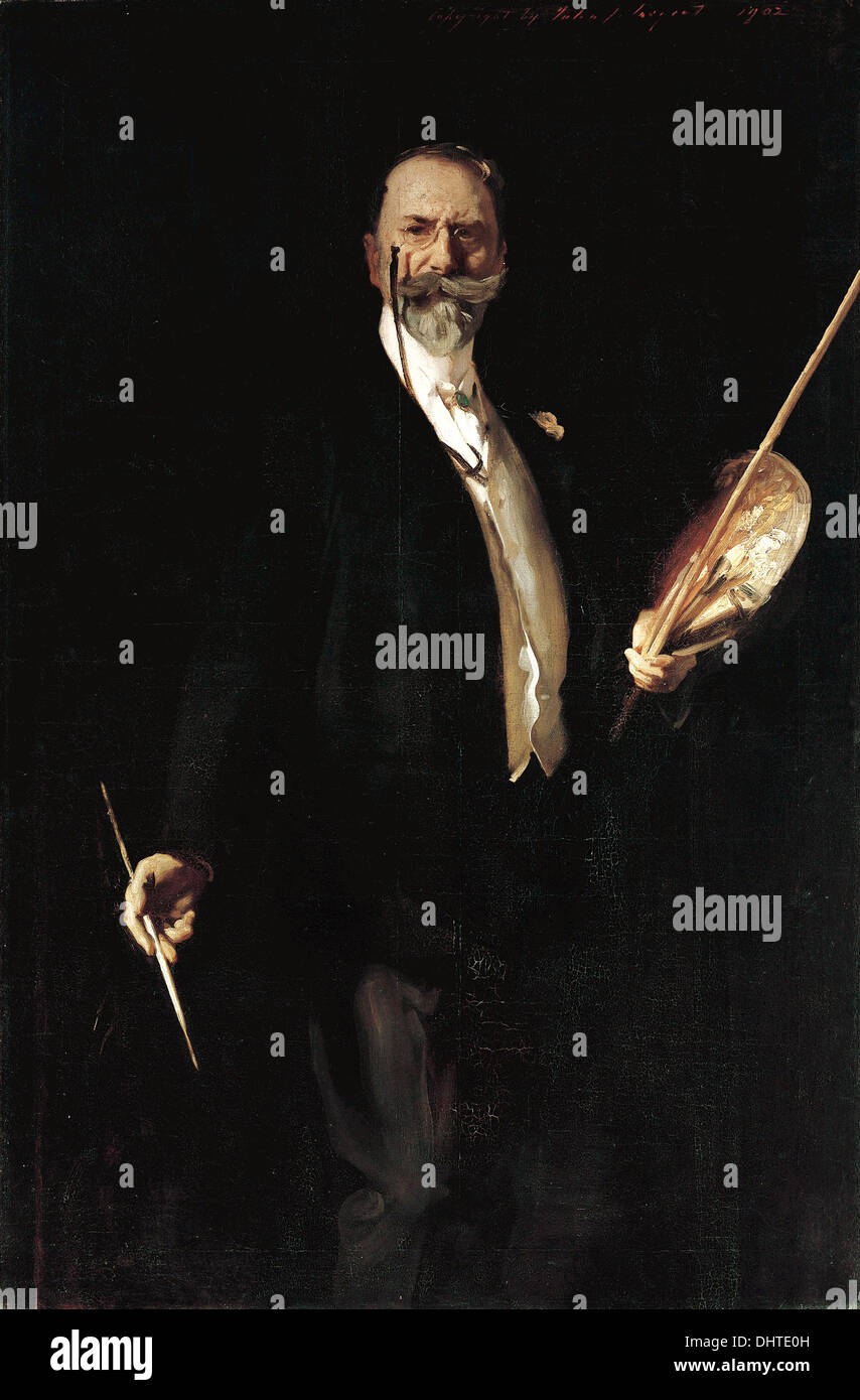 William M. Chase N. A. - by John Singer Sargent, 1902 Stock Photo - Alamy