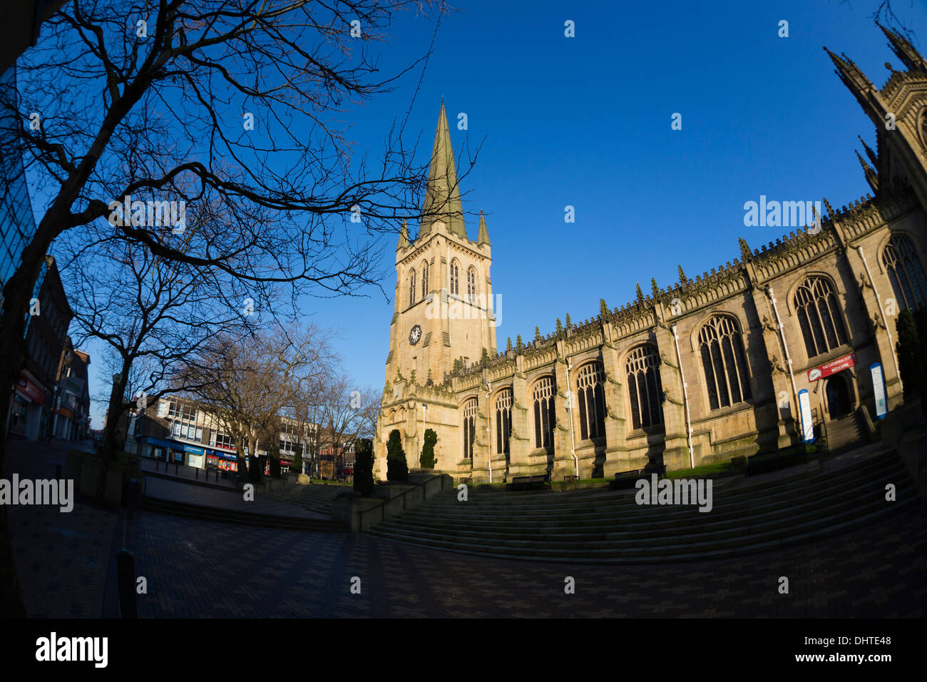 Wakefield Cathedral, formally the Cathedral Church of All Saints, was ...