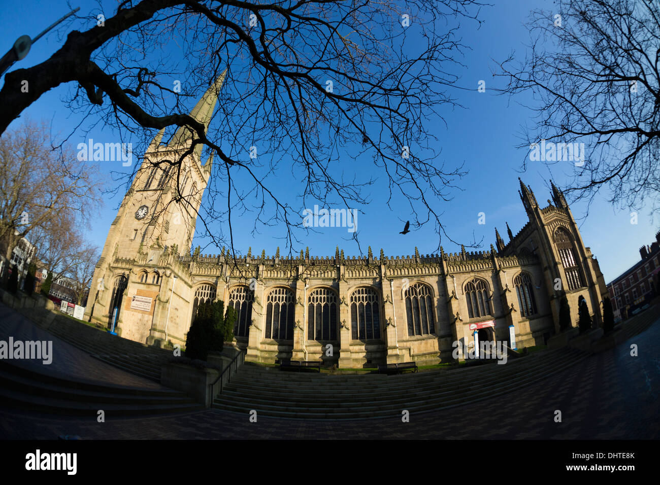 Cathedral church of all saints in wakefield hi-res stock photography ...