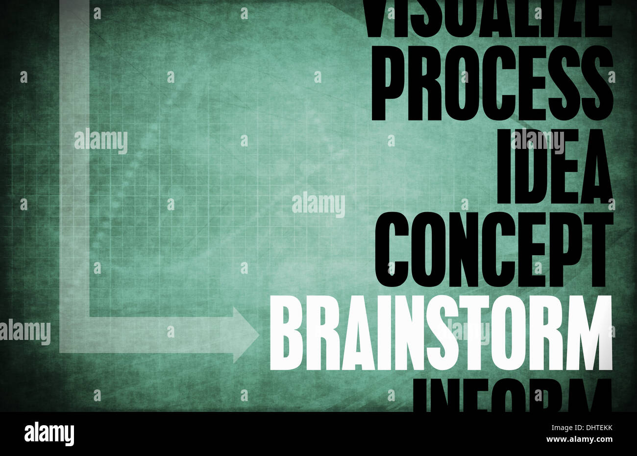 Brainstorming key concepts hi-res stock photography and images - Alamy