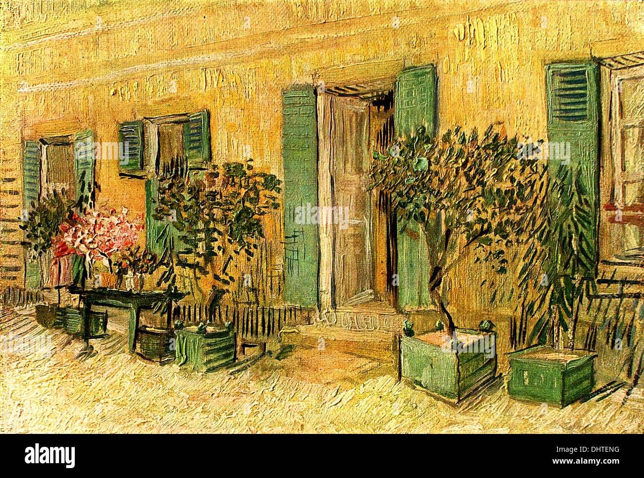 Van Gogh Interior Of A Restaurant