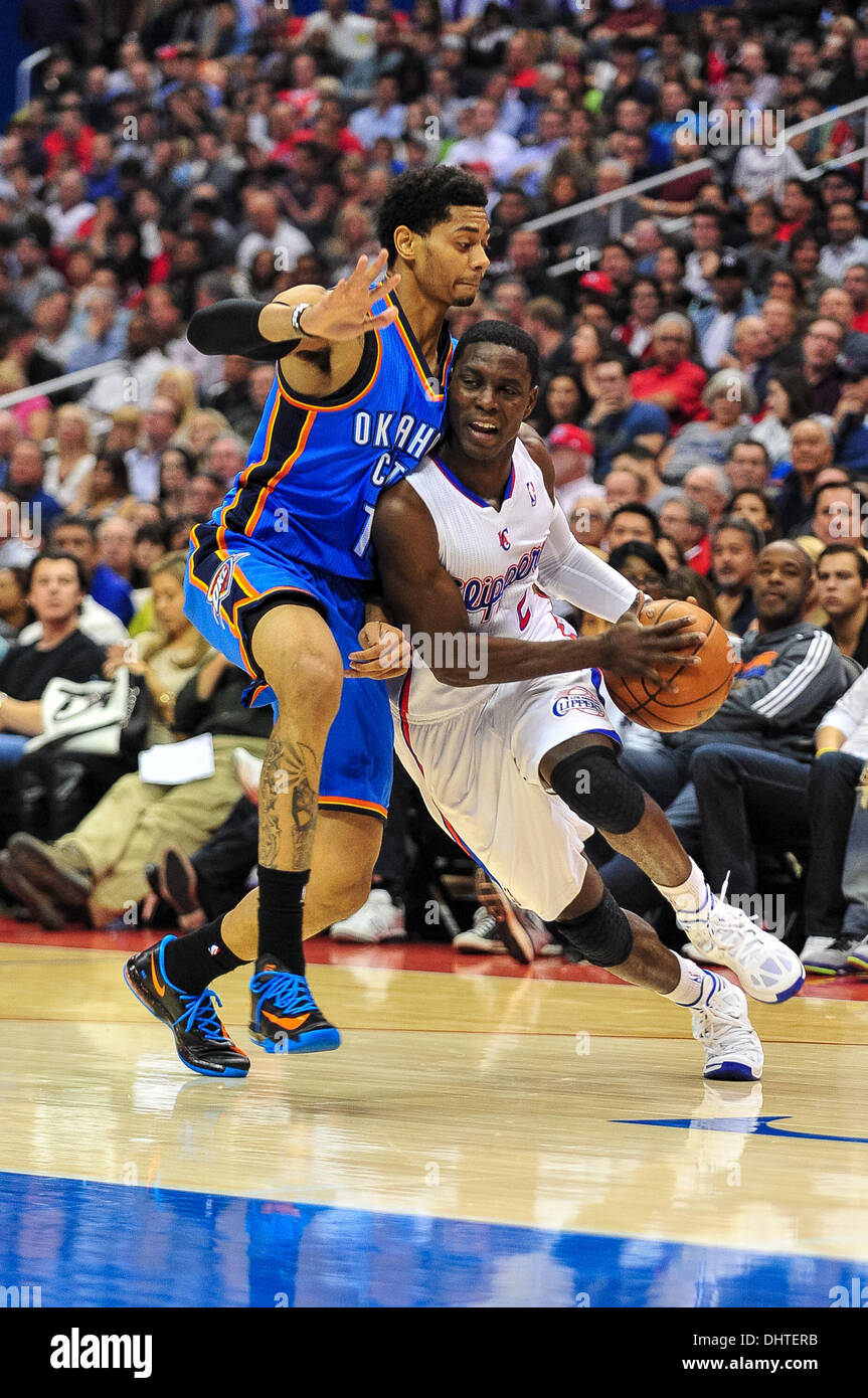 Los Angeles, CA, USA. 13th Nov, 2013. Darren Collison of the Clippers ...