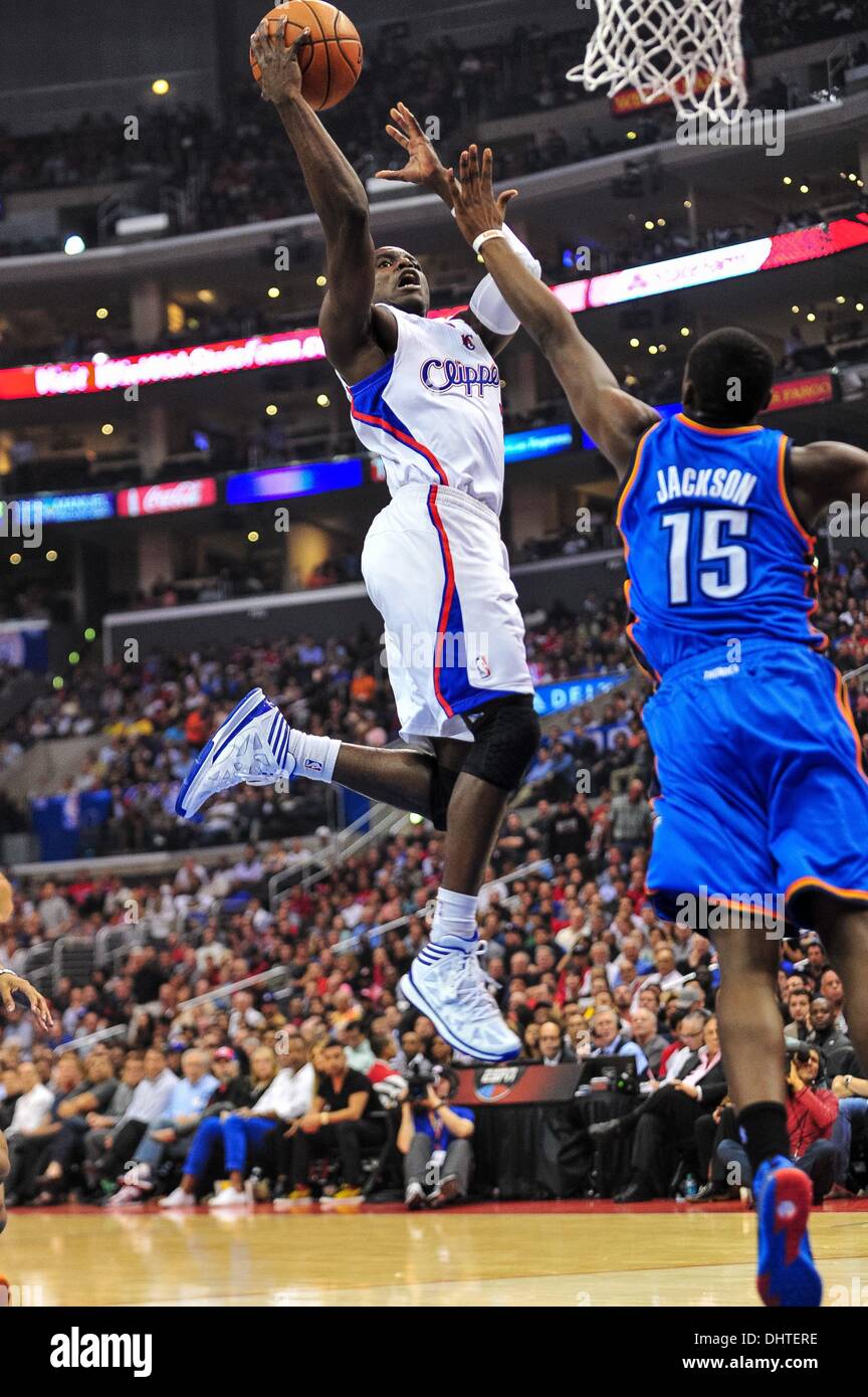 Los Angeles, CA, USA. 13th Nov, 2013. Darren Collison of the Clippers ...
