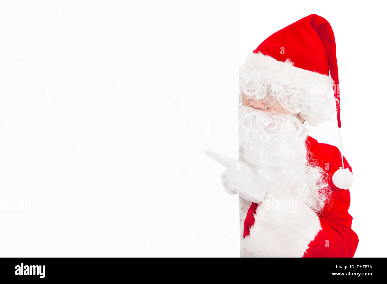 Santa pointing hi-res stock photography and images - Alamy
