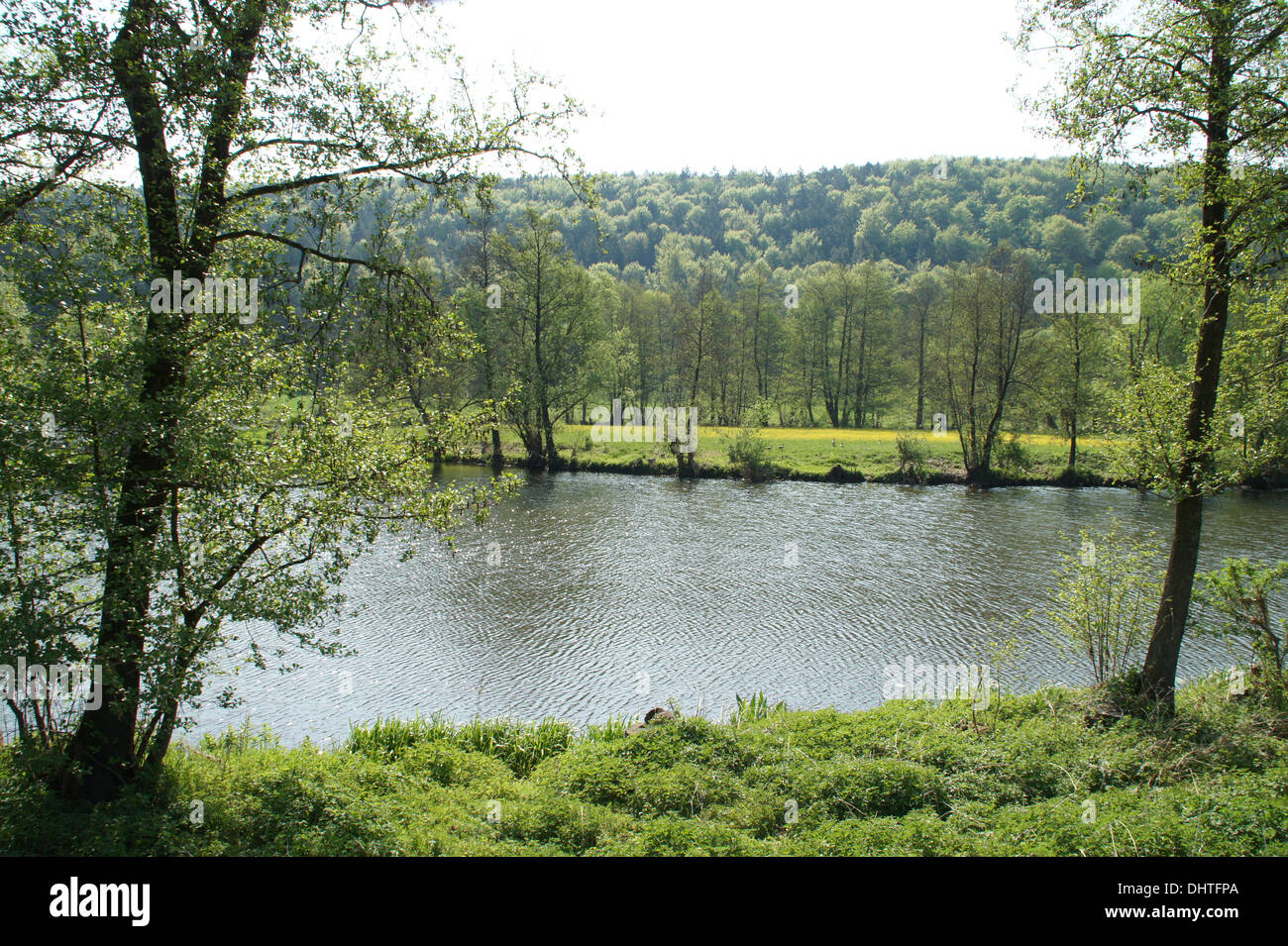 The river Naab Stock Photo - Alamy