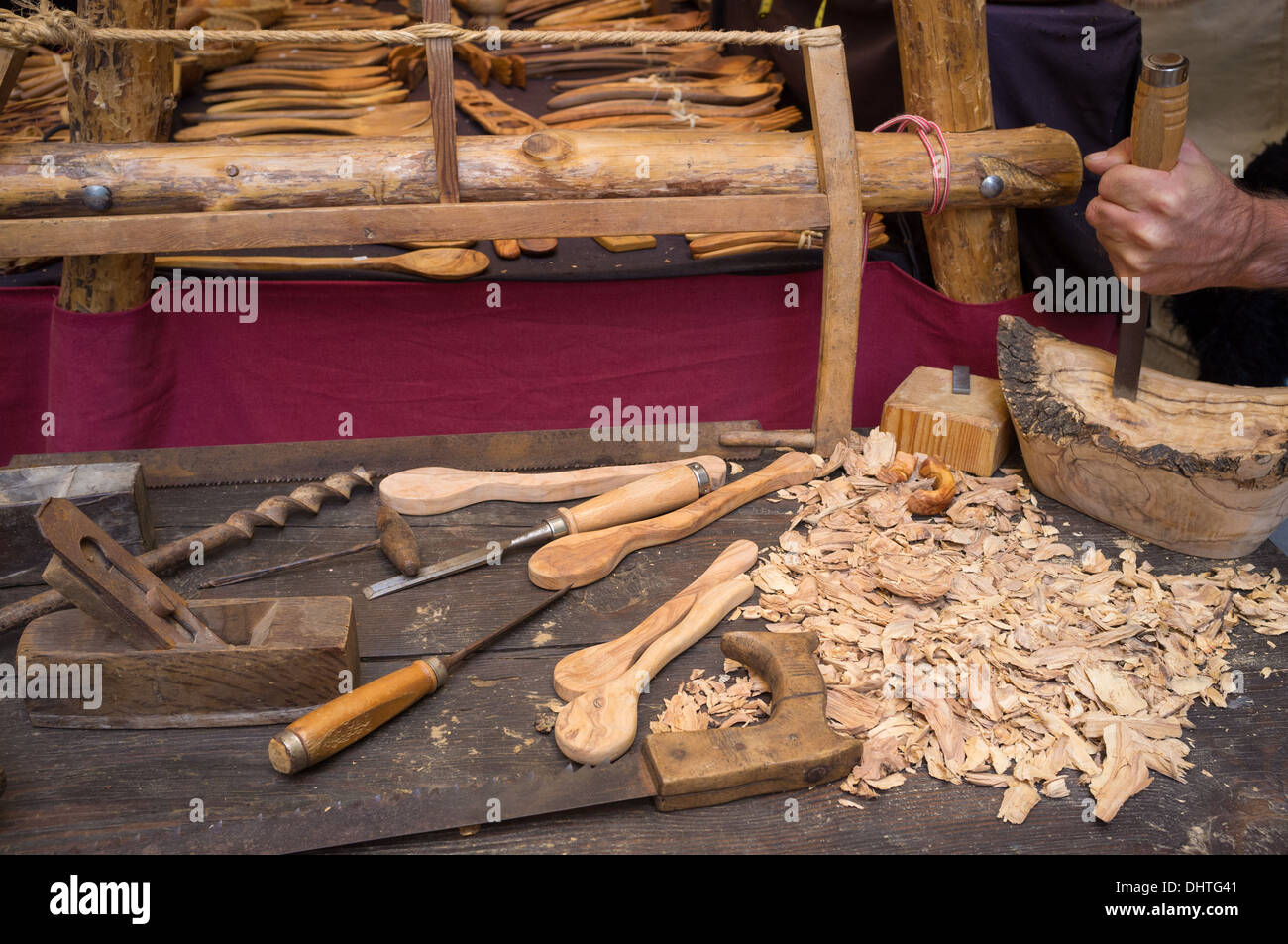 Artisan working bench hi-res stock photography and images - Alamy