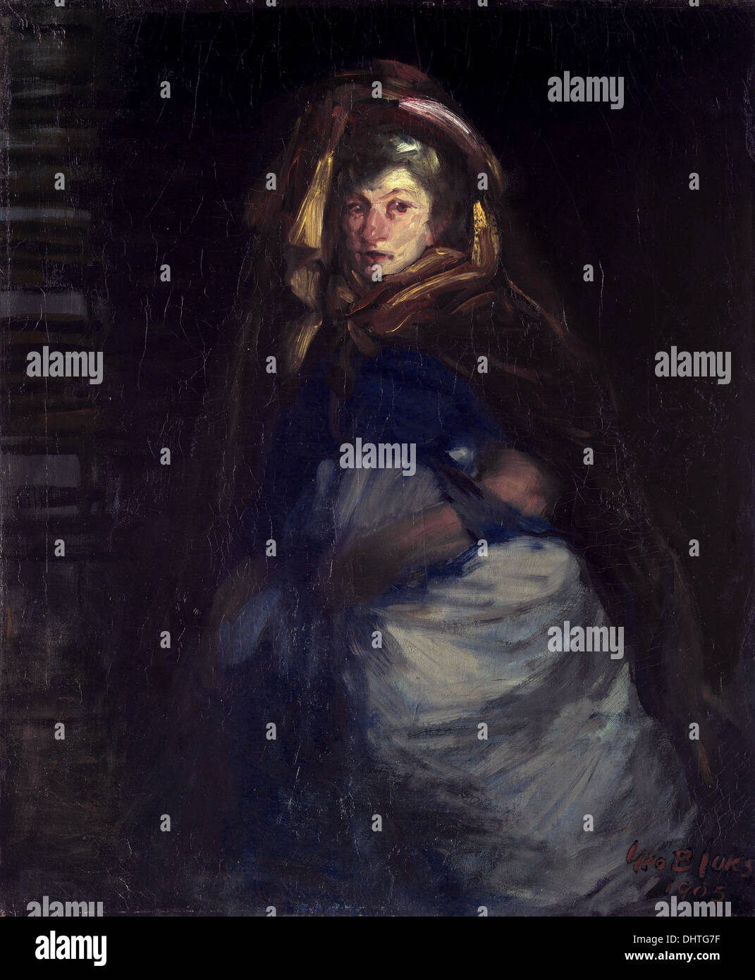 The Old Duchess - by George Luks, 1905 Stock Photo - Alamy
