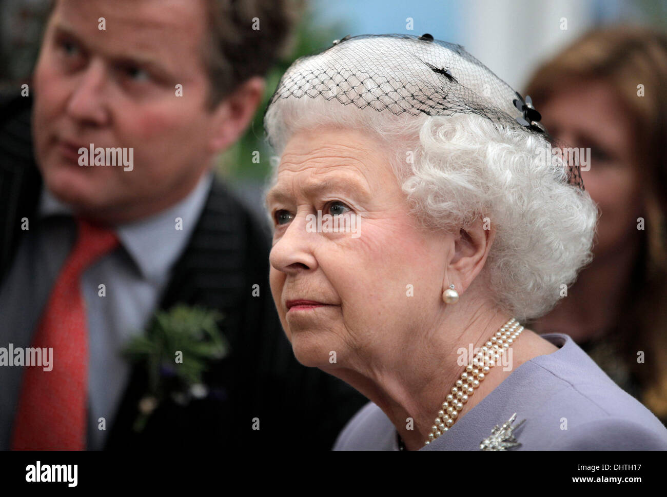 Queen Elizabeth II visits The RHS Chelsea Flower Show 2012 at Royal ...