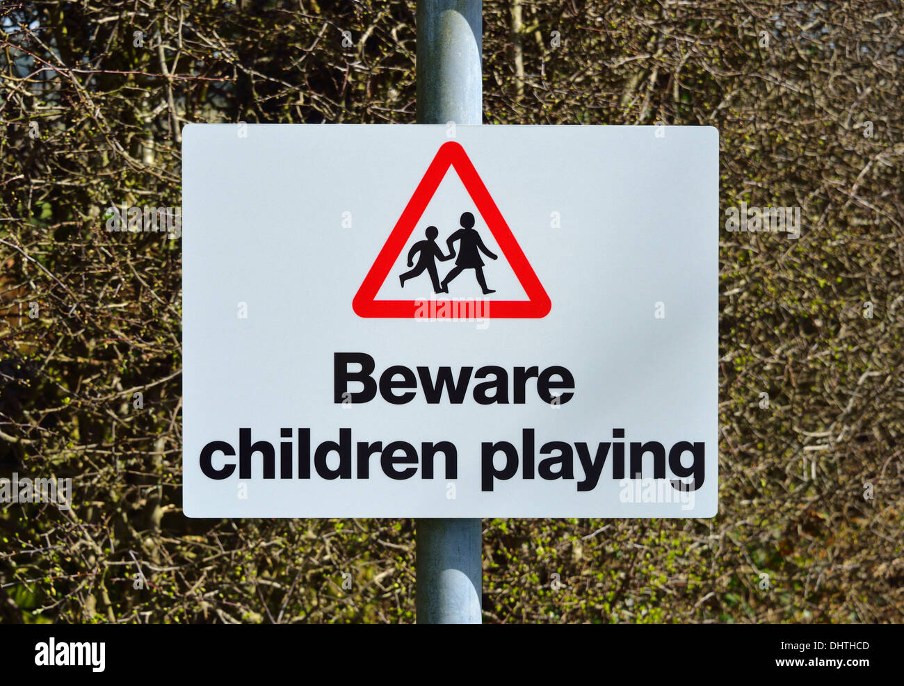 Children playing sign hi-res stock photography and images - Alamy