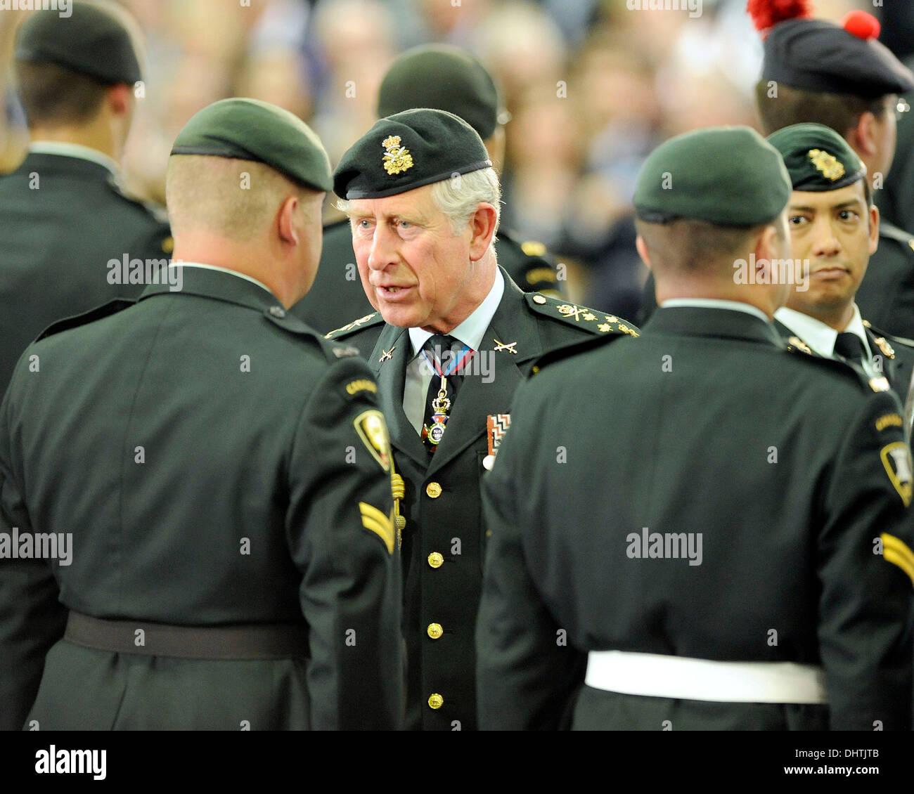 Prince Charles, Prince of Wales attending the 1812 Commemorative ...