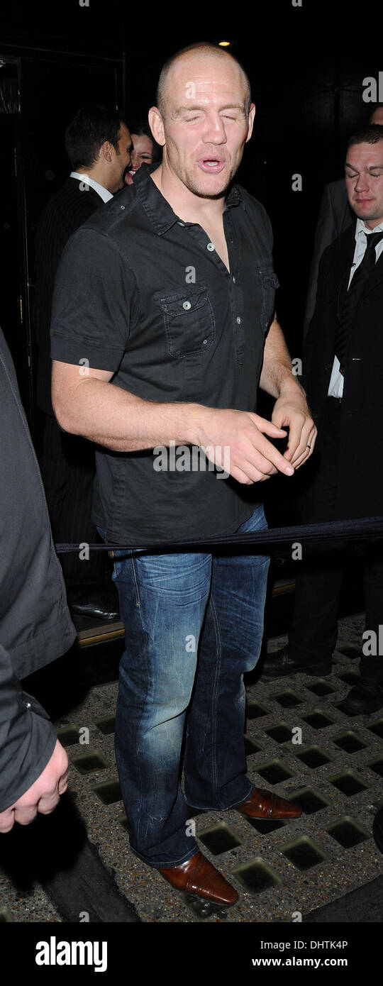 Mike Tindall at Whisky Mist club, London, England - 23.05.12 Credit ...