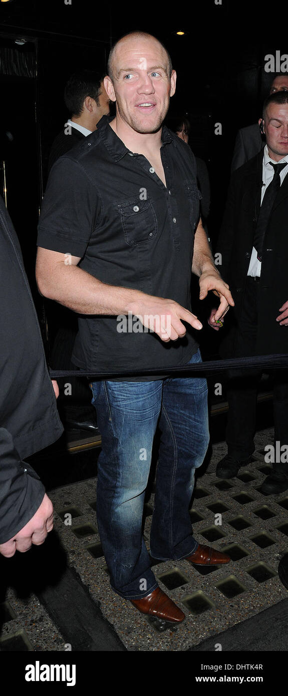 Mike Tindall at Whisky Mist club, London, England - 23.05.12 Credit ...