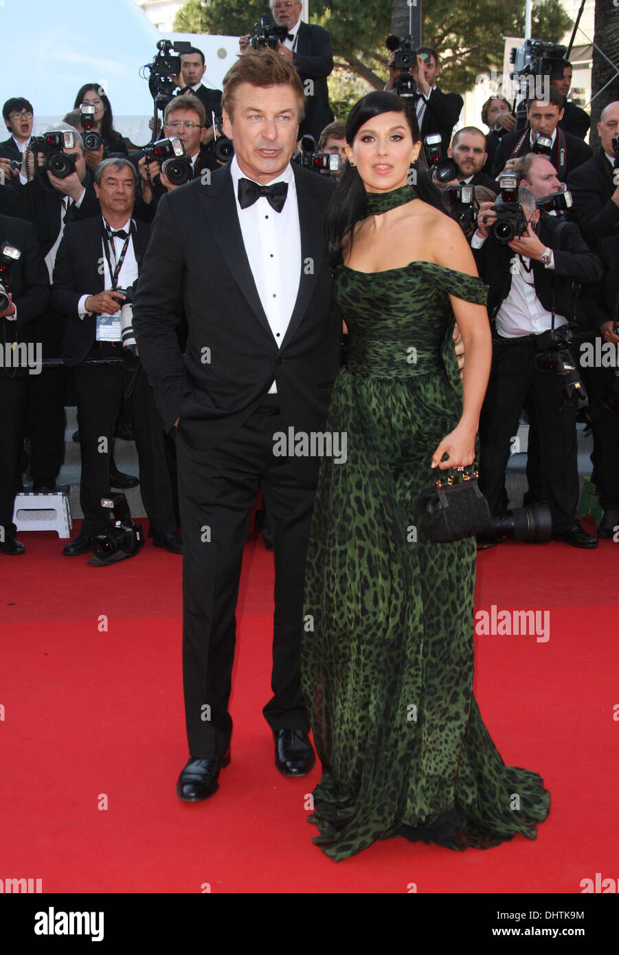 Alec Baldwin and Hilaria Thomas 'Killing Them Softly' premiere during ...