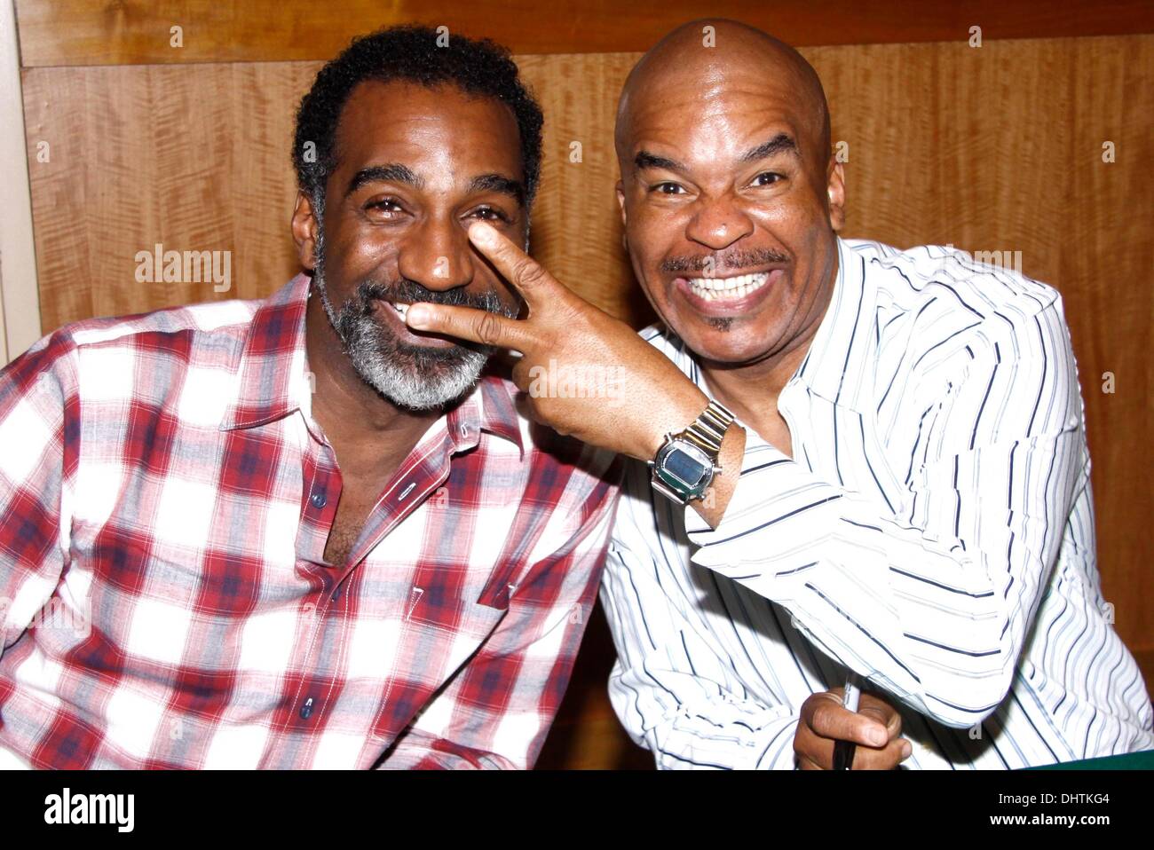 Norm Lewis and David Alan Grier CD Signing for the New Broadway Cast ...