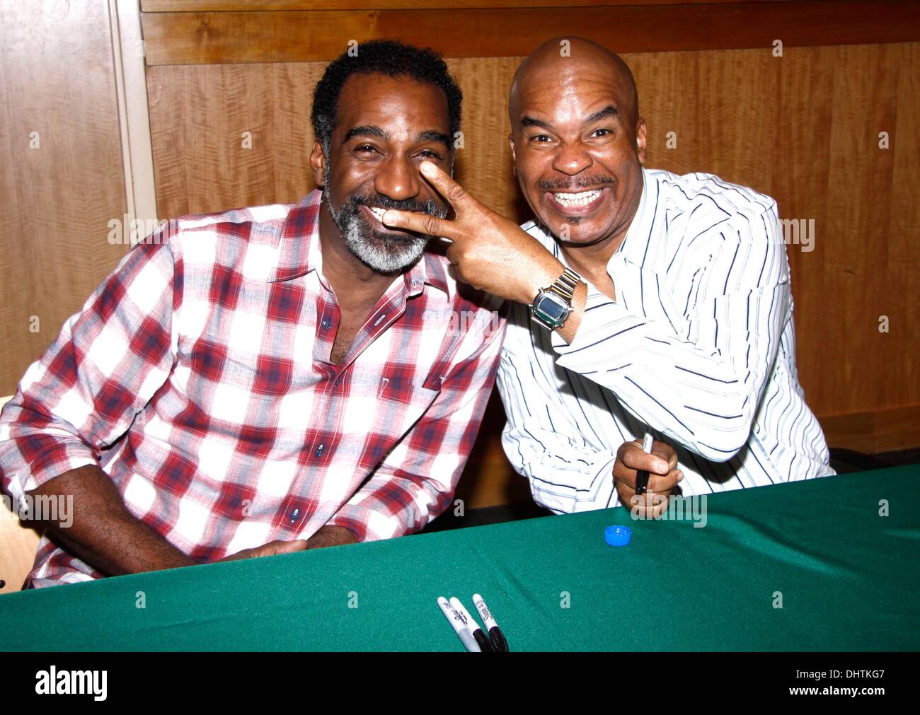 Norm Lewis and David Alan Grier CD Signing for the New Broadway Cast ...