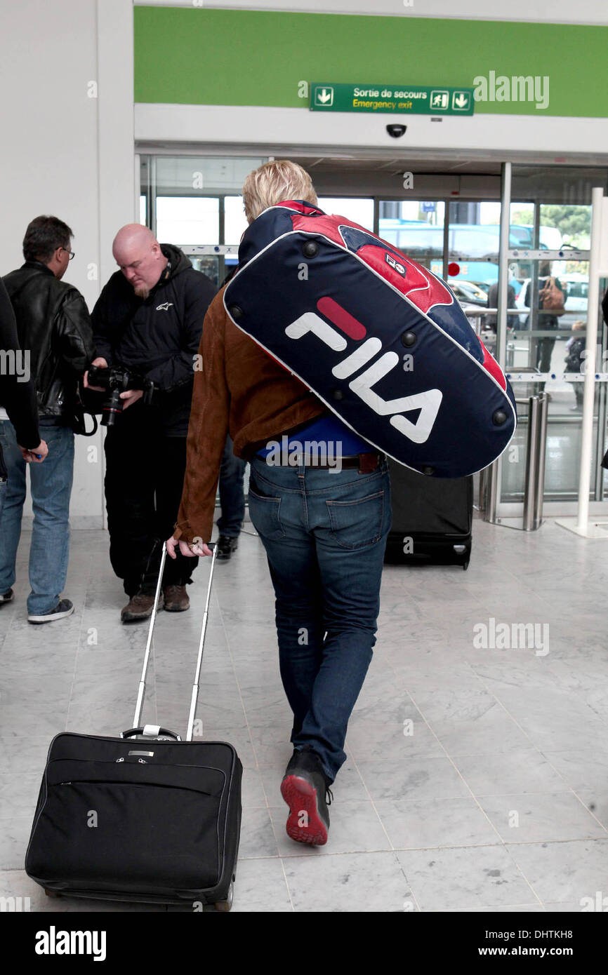 Boris Becker arrives at Nice Airport During the 65th Cannes Film ... Boris Becker arrives at Nice Airport During the 65th Cannes Film ...