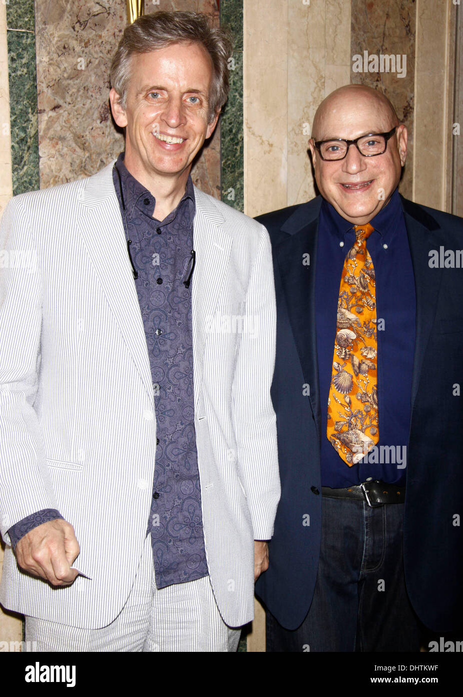 Robert Joy and Henry Krieger The New York Theatre Workshop Spring Gala ...