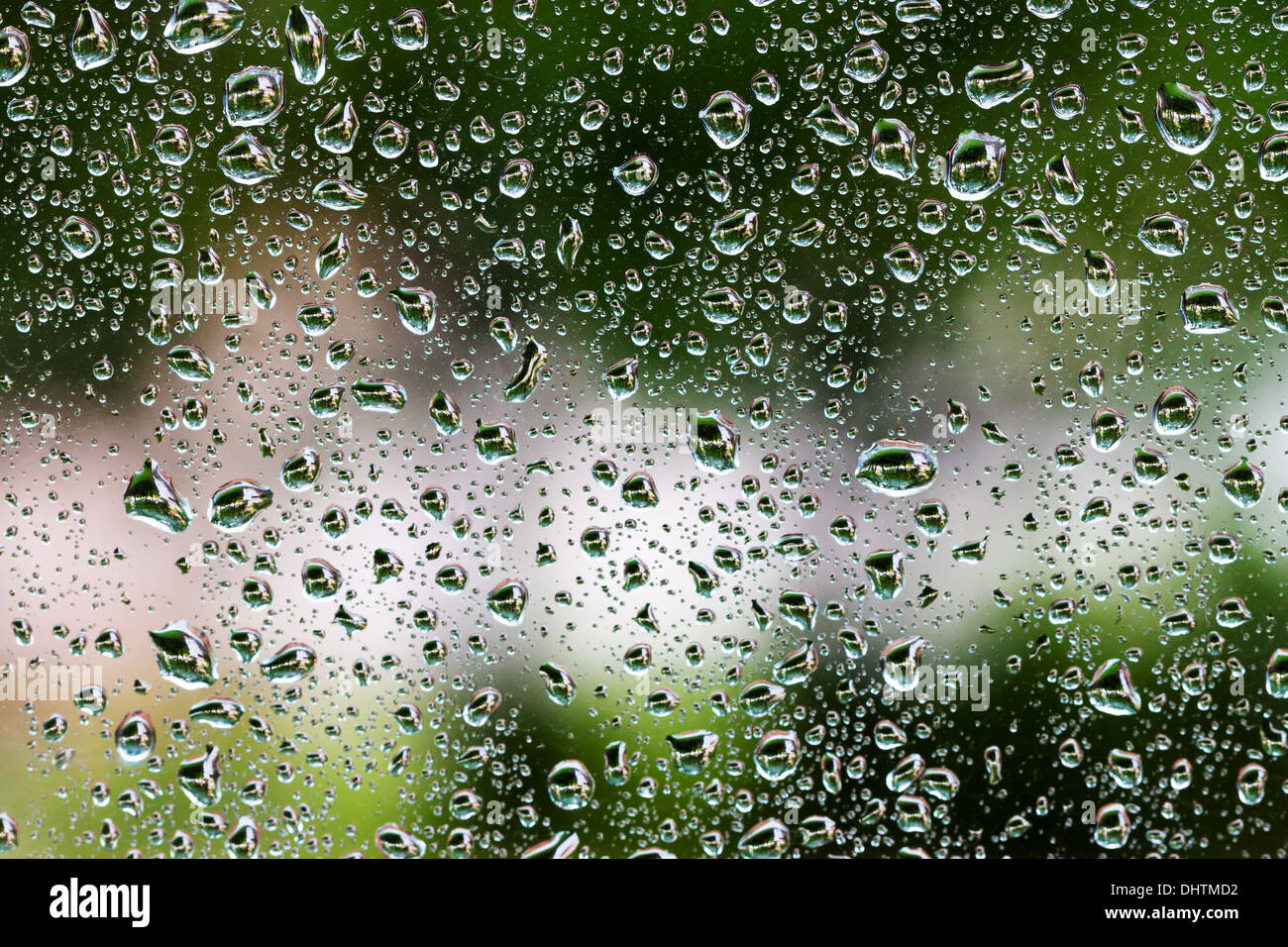 background from water drops on glass Stock Photo - Alamy