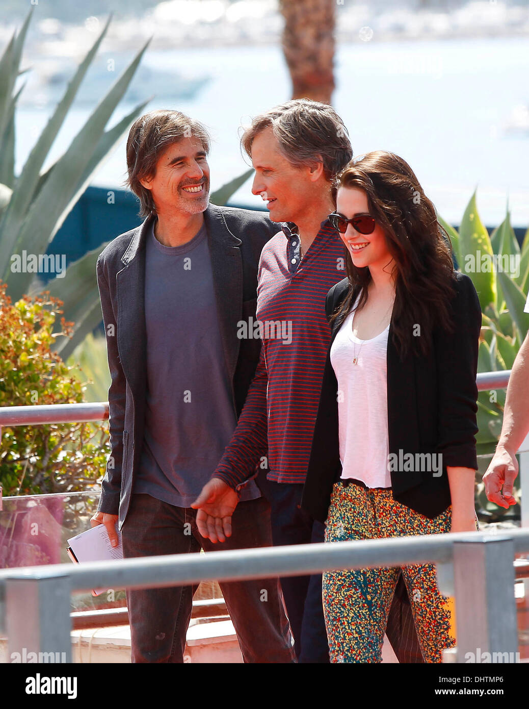 Walter Salles, Viggo Mortensen, Kristen Stewart 'On the Road' photocall ...