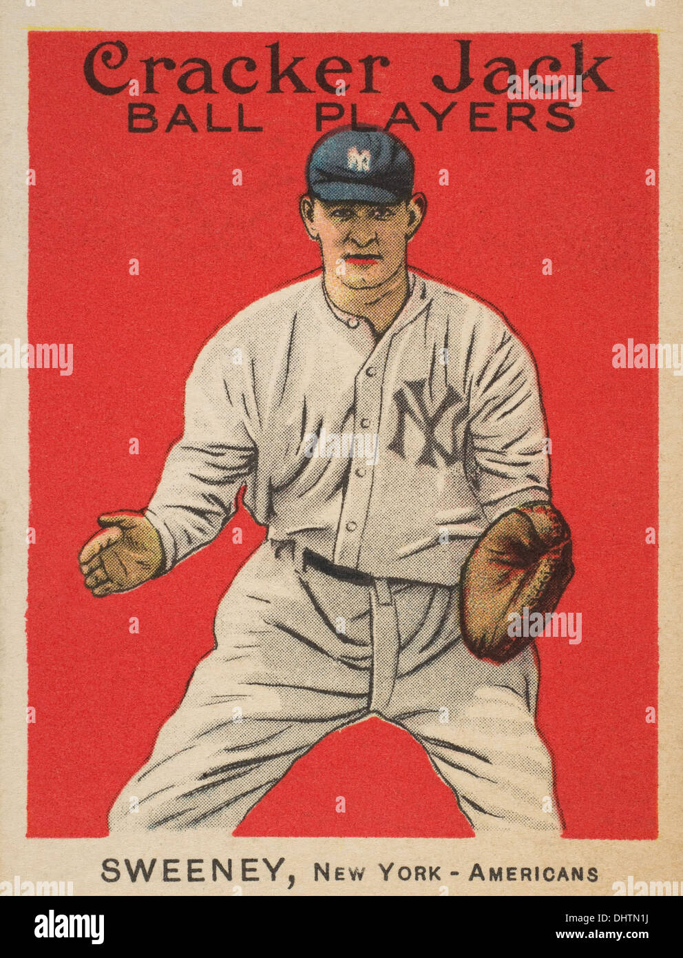 Ed Sweeney, New York American League 1914 Stock Photo - Alamy