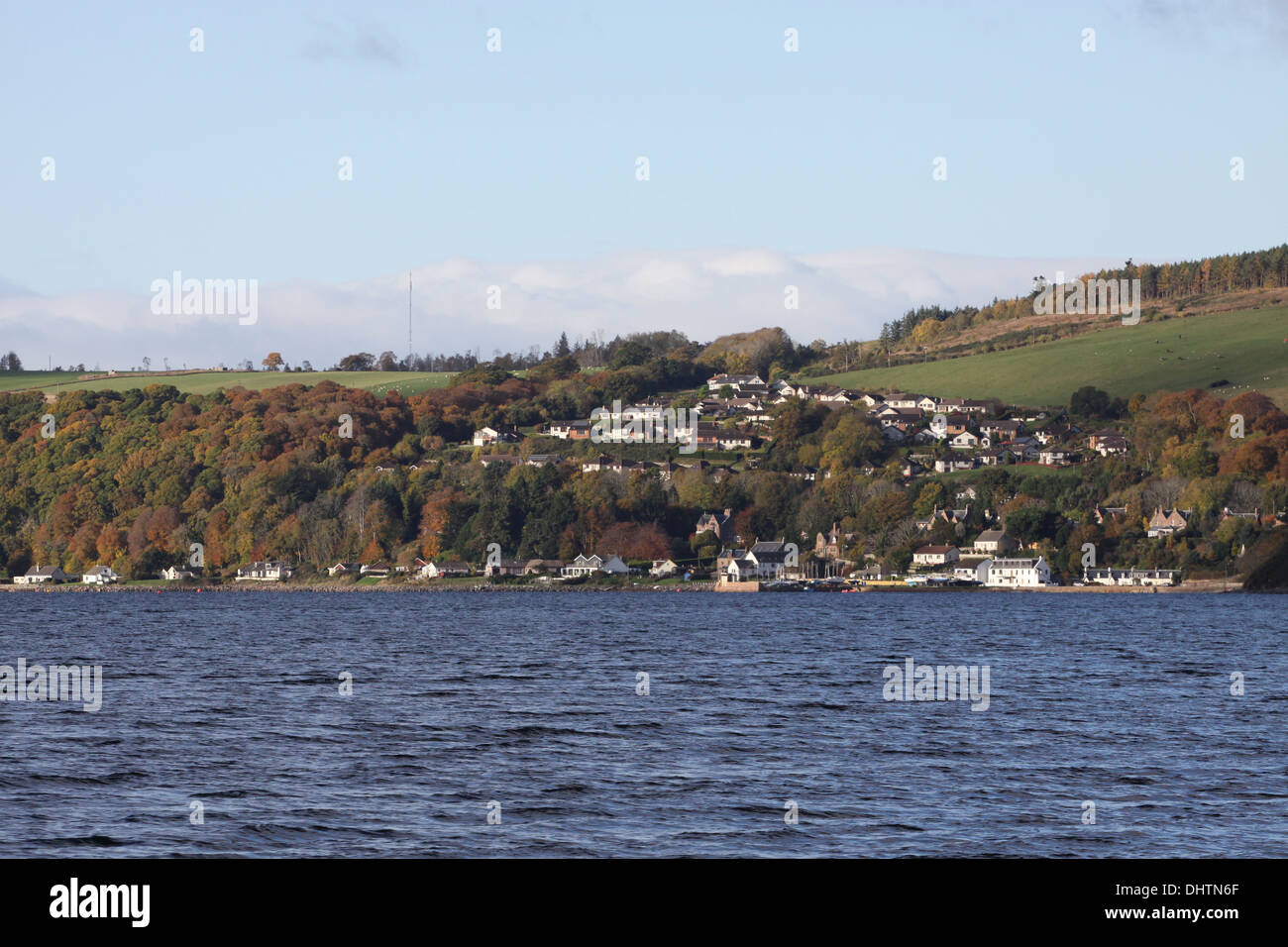 Fortrose waterfront Scotland November 2013 Stock Photo - Alamy