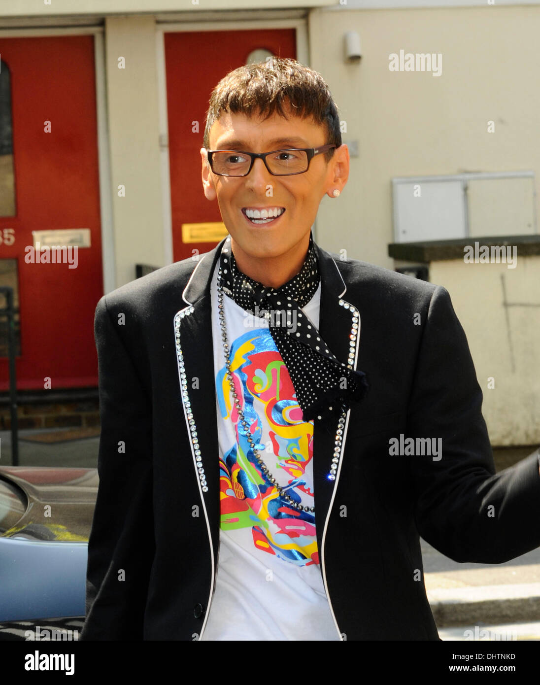 Johnny robinson outside the itv studios london hi-res stock photography ...