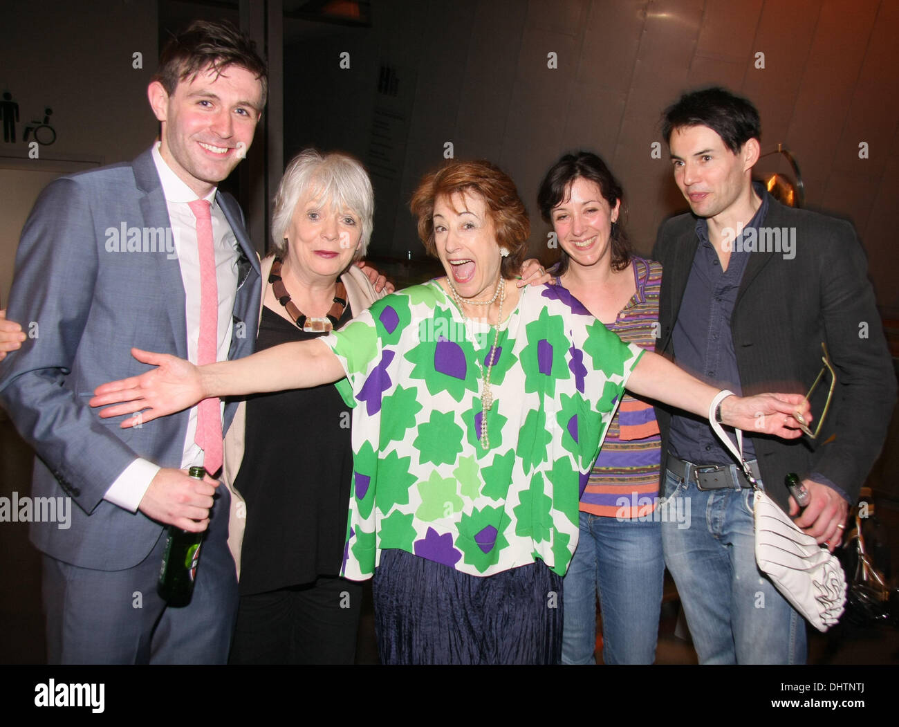 James McArdle, Alison Steadman, Maureen Lipman, Guest and Tam Williams ...