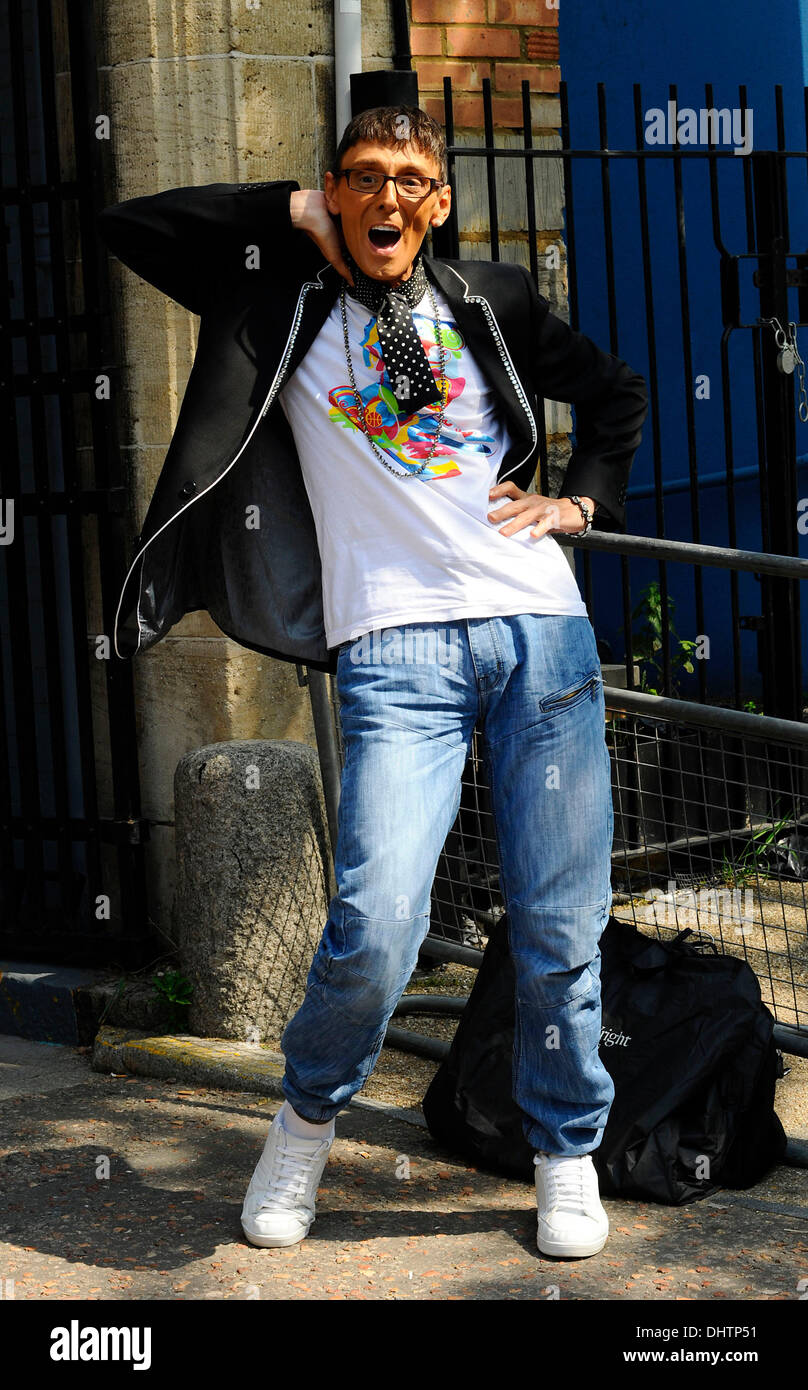 Johnny robinson outside the itv studios london hi-res stock photography ...