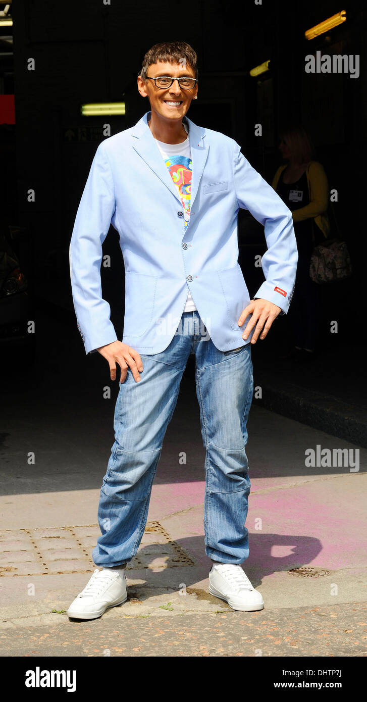 Johnny Robinson outside the ITV studios London, England - 23.05.12 ...