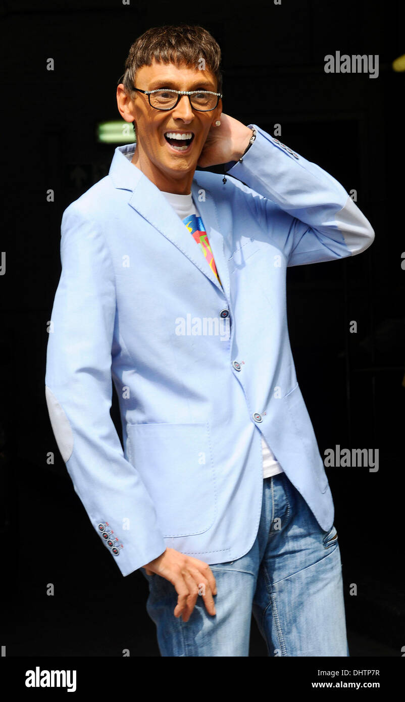 Johnny Robinson outside the ITV studios London, England - 23.05.12 ...