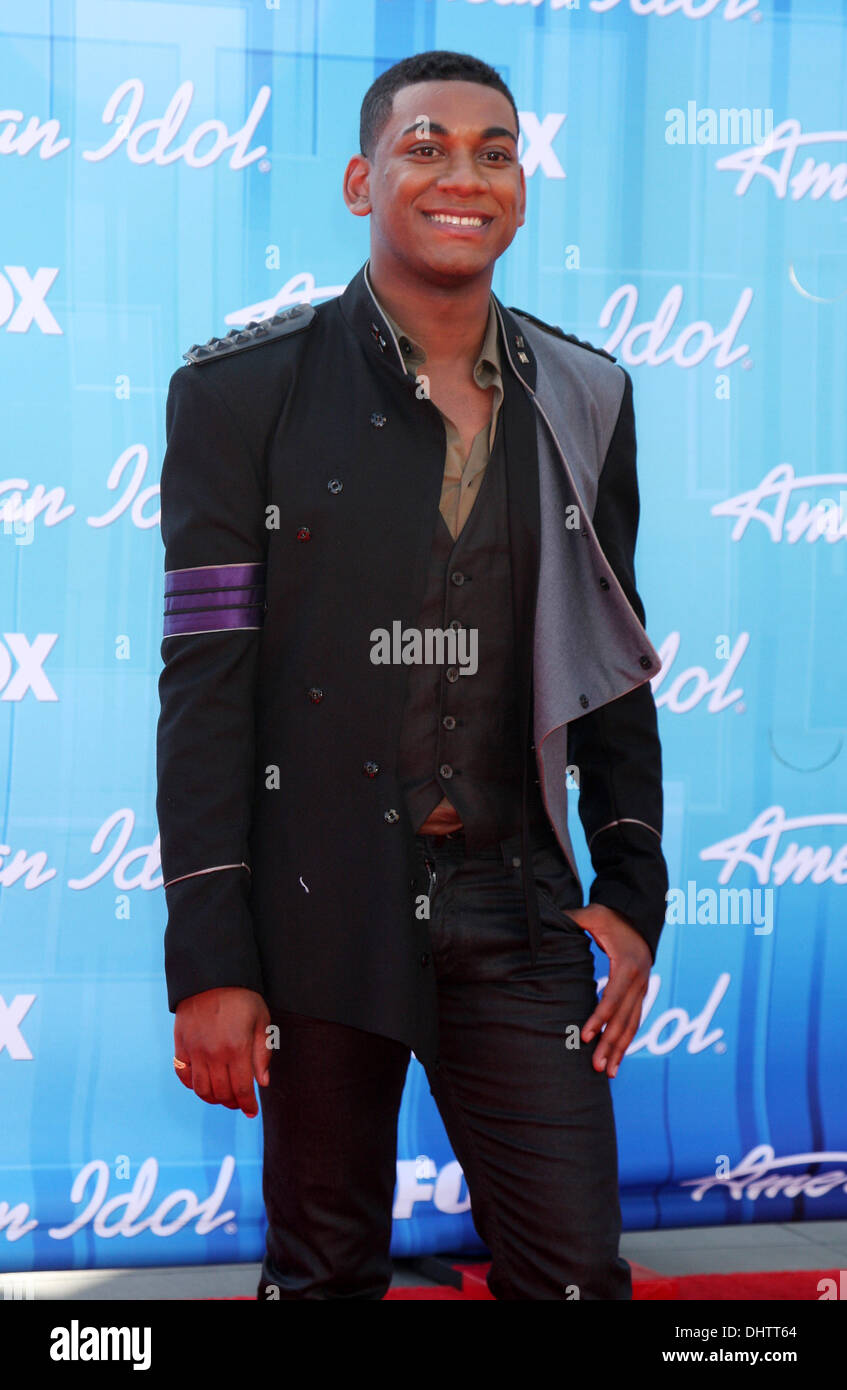 Joshua Ledet 'American Idol' Season 11 grand finale show held at Nokia ...