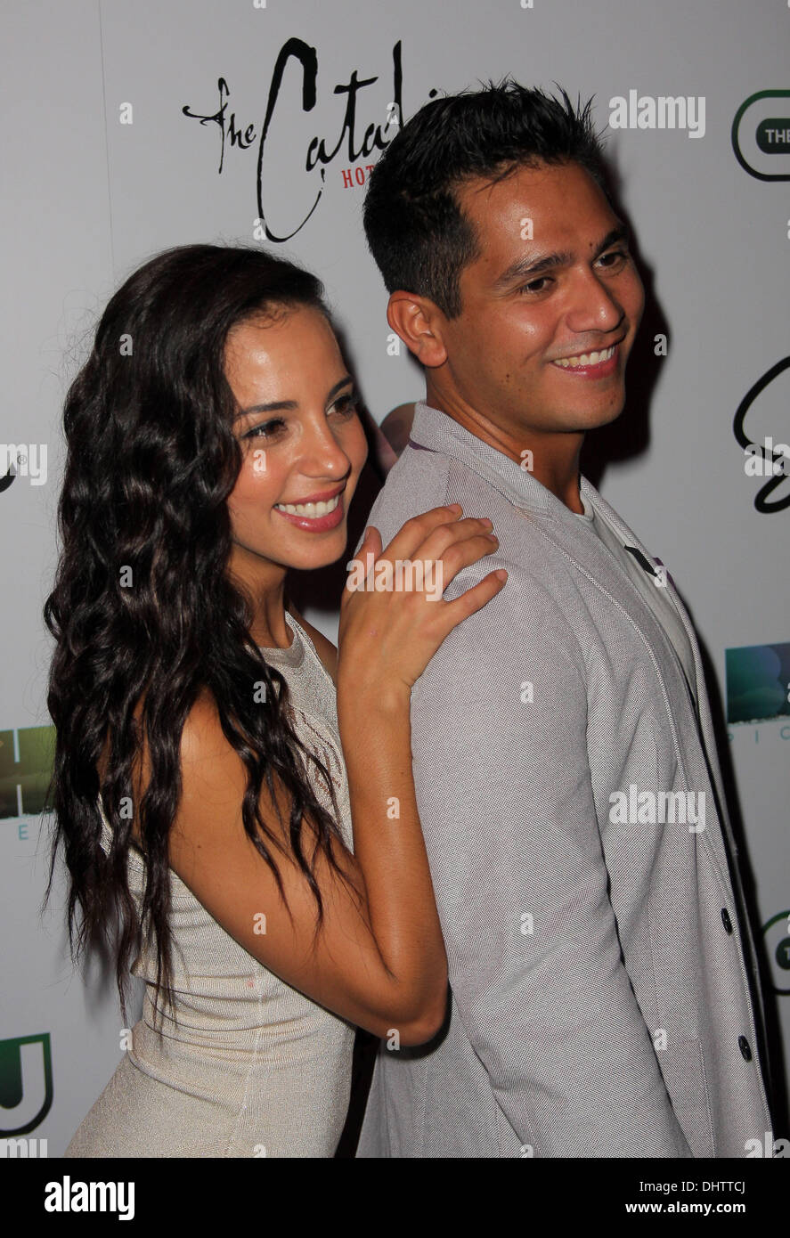 Nancy Sayegh and Kris Andres The Catalina reality show premiere party ...