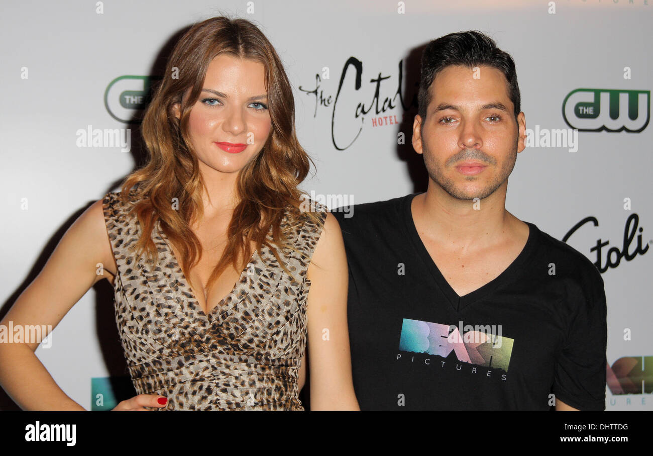 Morgan Moore, Adrian Baschuk The Catalina reality show premiere party ...
